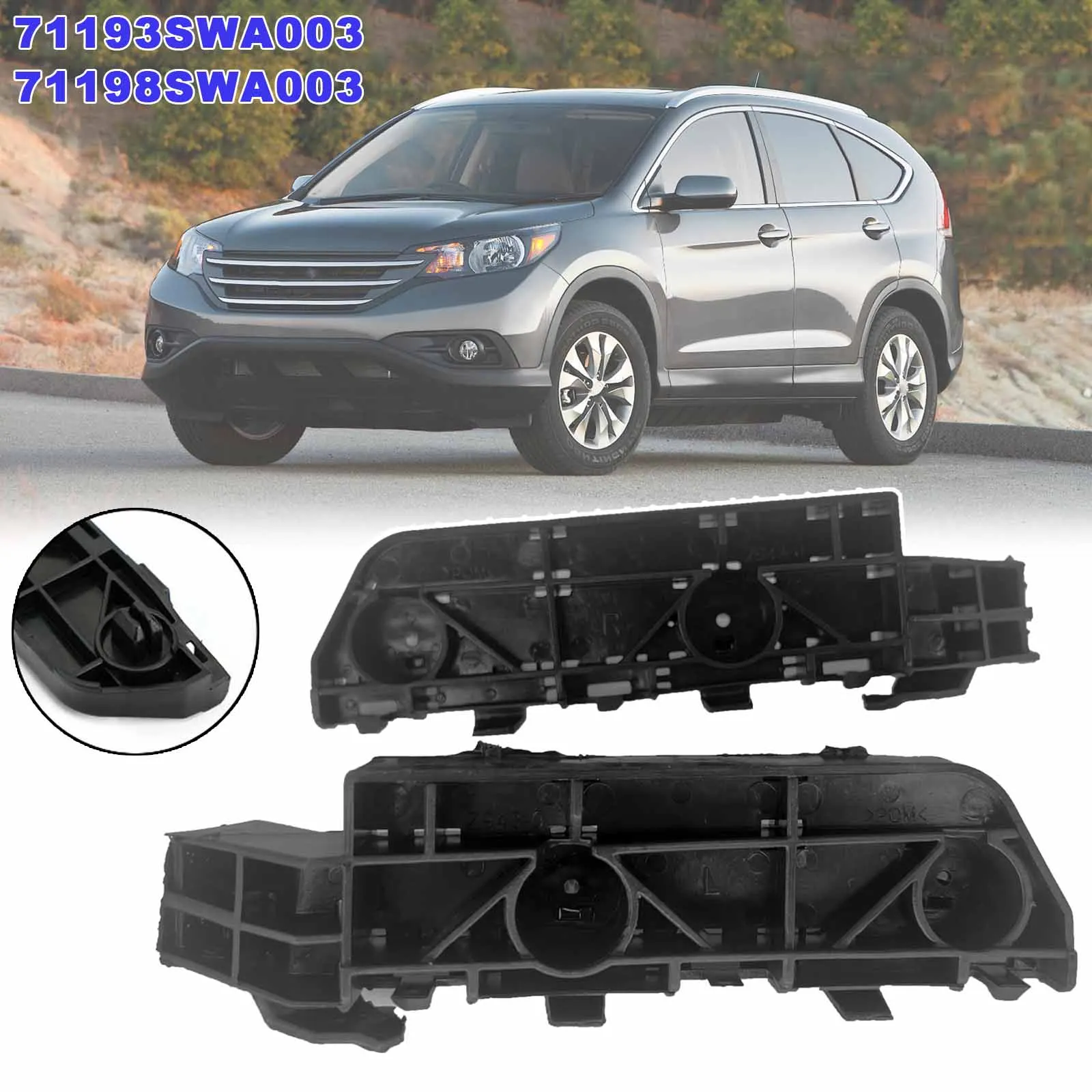 For Honda CRV 2007 Car Front Bumper Retainer Brackets Spacer Left Right ...