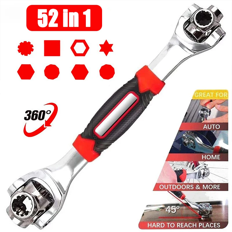 52-IN-1-Socket-Wrench-Multifunctional-360-Degree-Rotating-Ratchet ...