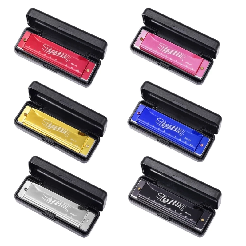 Blues-Harmonica-in-C-10-Holes-Blues-Harp-Diatonic-Harmonica-20-Tones ...