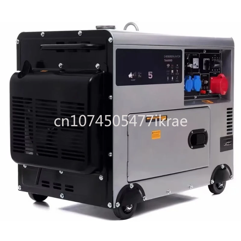 8Kw-10Kva-50Hz-Silent-Generator-Sets-Water-Cooled-Fuelless-Inverter ...