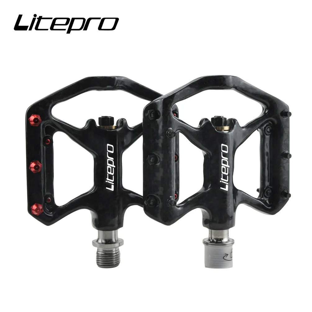 Litepro-Folding-Bicycle-3-Bearing-Titanium-Axle-Pedal-Mountain-Bike ...