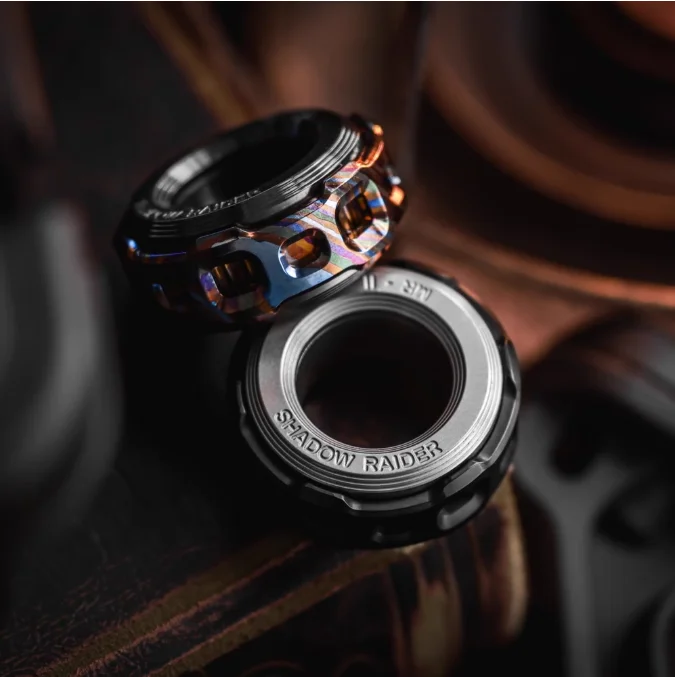 Acedc-Anel-De-Dedo-Mec-nico-Sombra-Ataque-Fidget-Spinner-Descompress-o ...