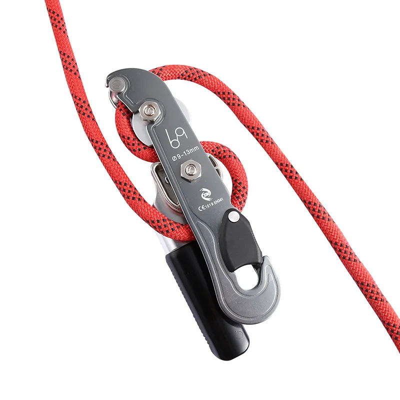 Profissional-Outdoor-Rock-Escalada-Descida-Dispositivo-STOP-Handle ...