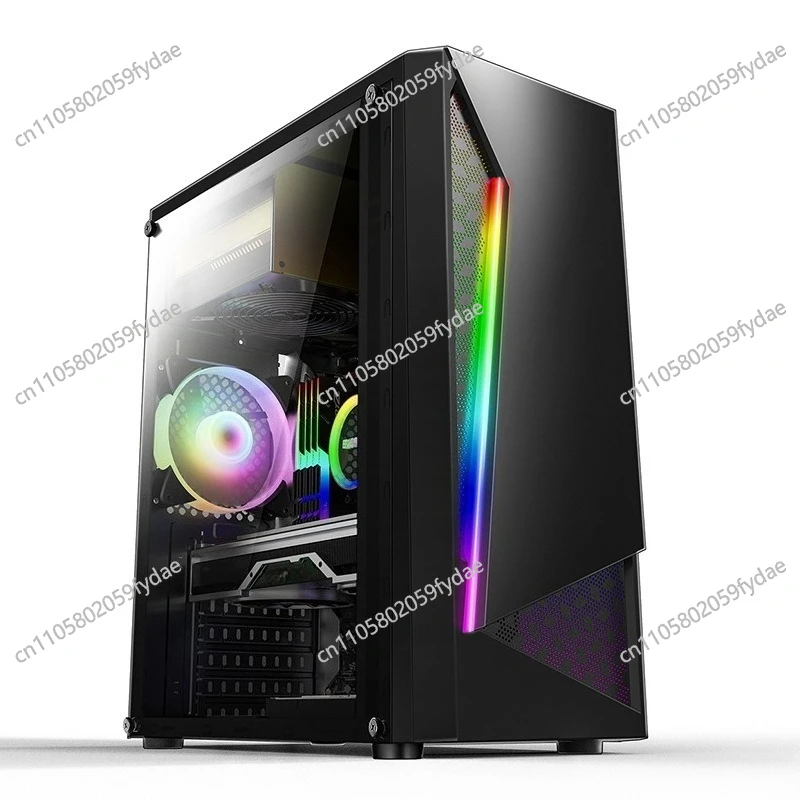 I5 10400f Computer Host Game Desktop Is Assembled, Side-view panoramic ...