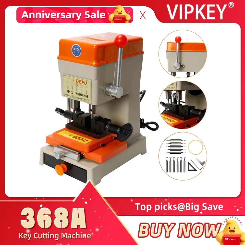 Defu-368a-Key-Cutting-Duplicator-Cutter-Copier-Machine-for-Making-Car ...