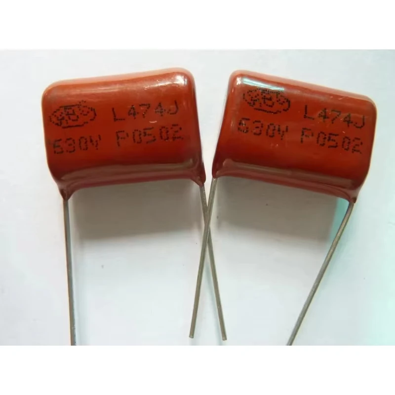 10Pcs/50Pcs CBB 630V 474J CBB21 470nF 0.47uF P20 Metallized ...