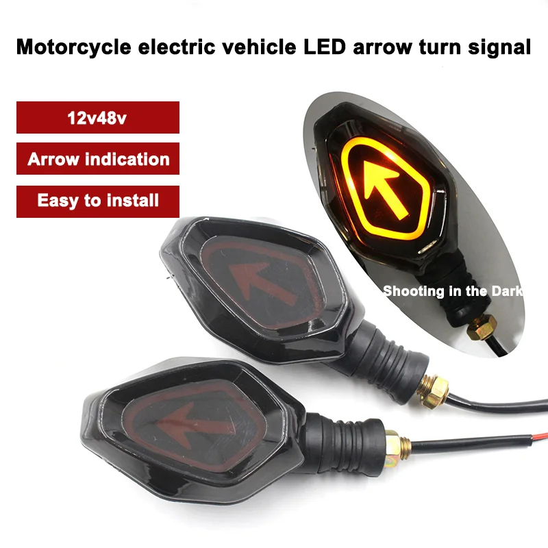 High Quality Motorcycle Front&Rear Turn Signal Lights Steering Lamp ...