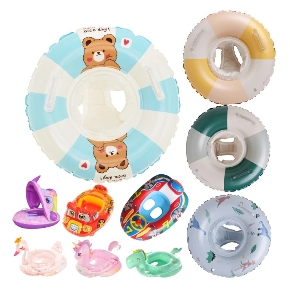 Swimming-Pool-Floaters-for-Kid-Anti-leakage-Baby-Swim-Ring-Tube ...