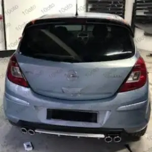 Car Rear Bumper Six Spoiler Diffuser for Opel Vauxhall Corsa D Era ...