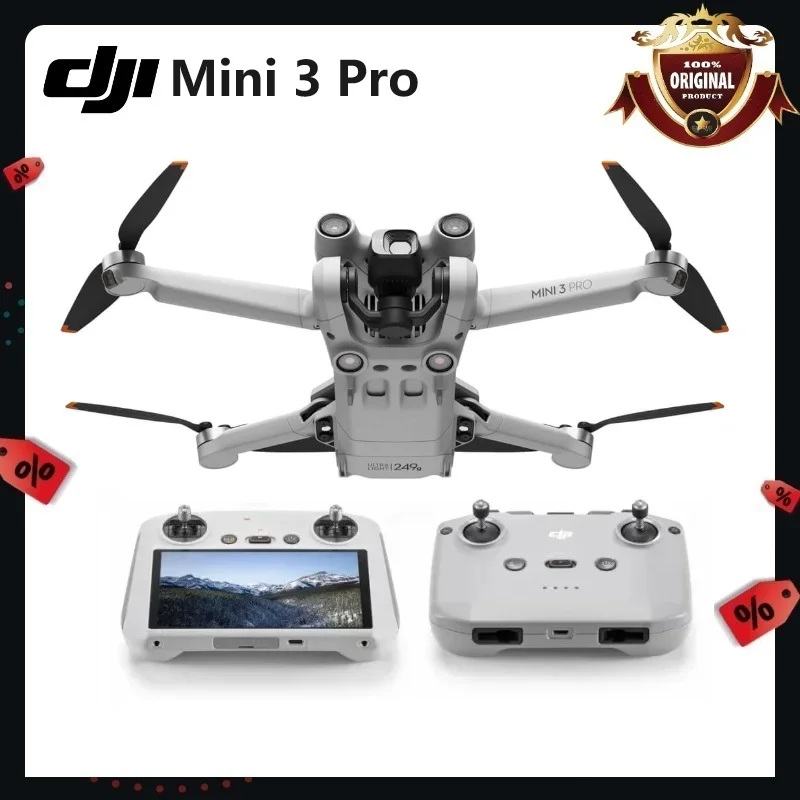 Original-DJI-Mini-3-Pro-Camera-Drone-249g-4K-60fps-Video-True-Vertical ...