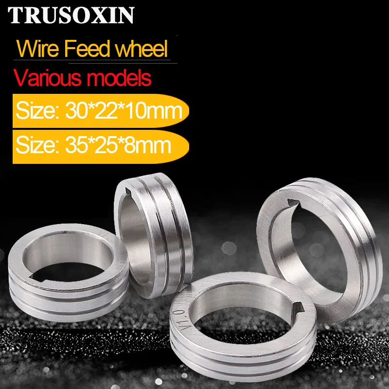 Wire Feeder Wheel Roller 0.8mm 1.0mm 1.2mm Double Size MIG Welder ...