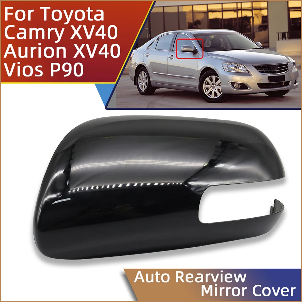 Rearview Mirror Cover Housing For Toyota Vios Yaris Sedan 2008-2013 ...