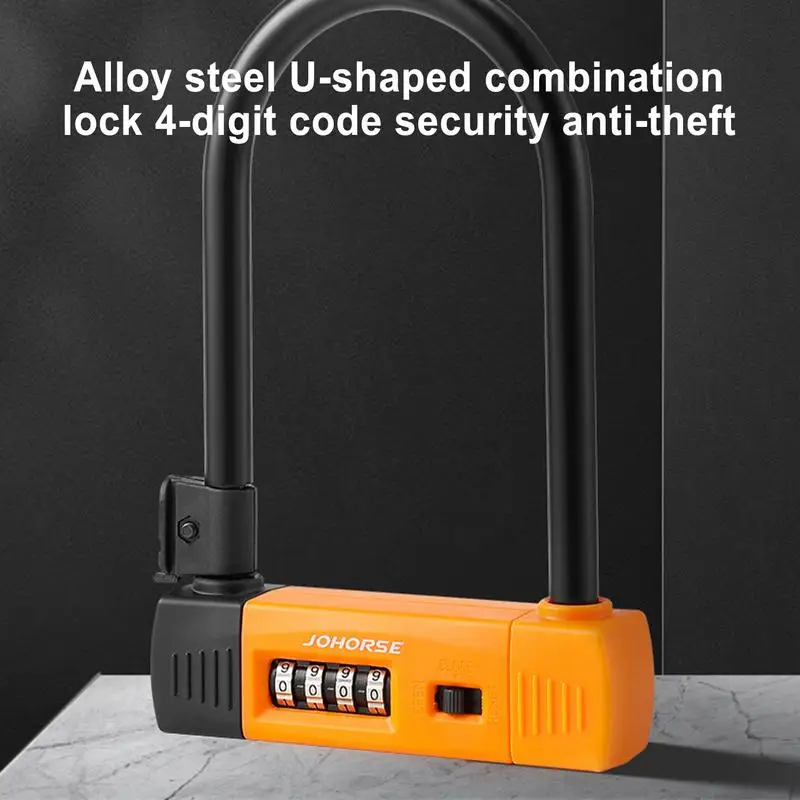 Bicycle-U-Lock-Heavy-Duty-Anti-theft-Bike-Paddle-Combination-Lock-4 ...