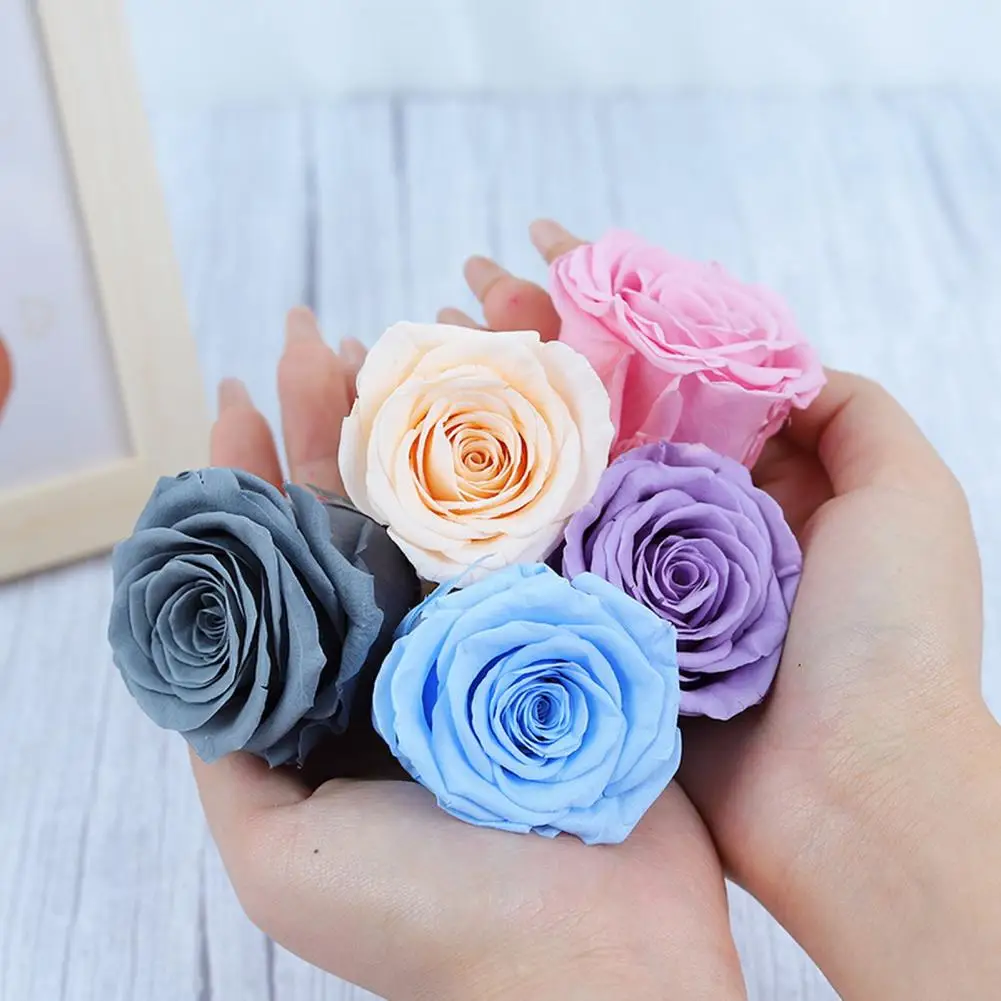 Rosas-Eternas-Faux-Rose-Flower-Beleza-Eterna-Rosa-Realista-Preservada ...
