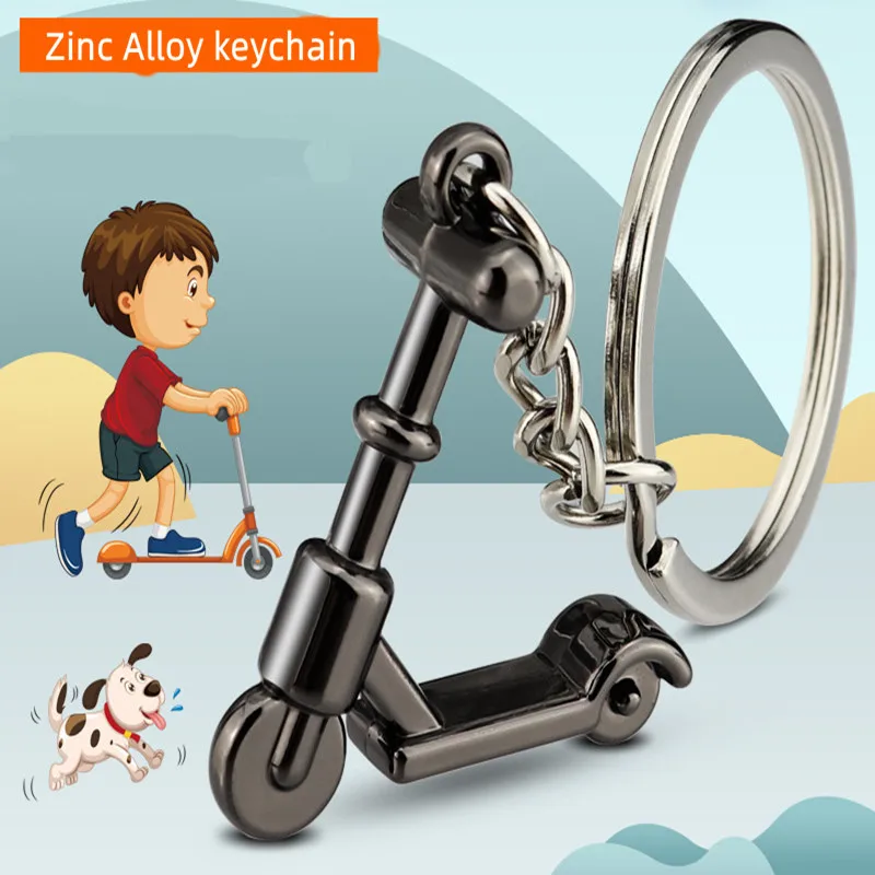 New-personalized-keychain-electric-scooter-keyring-men-s-and-women-s ...