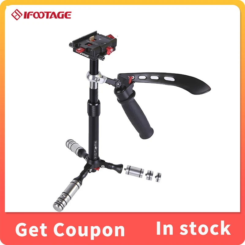 IFOOTAGE-Aluminum-Handheld-Camera-Stabilizer-20-Inches-Video-Steadycam ...