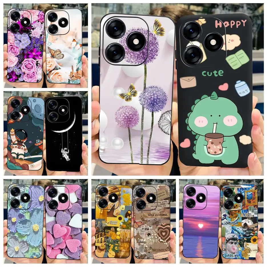 For Tecno Spark 10 Pro Case 2023 Fashion Painted Back Cover For Tecno ...