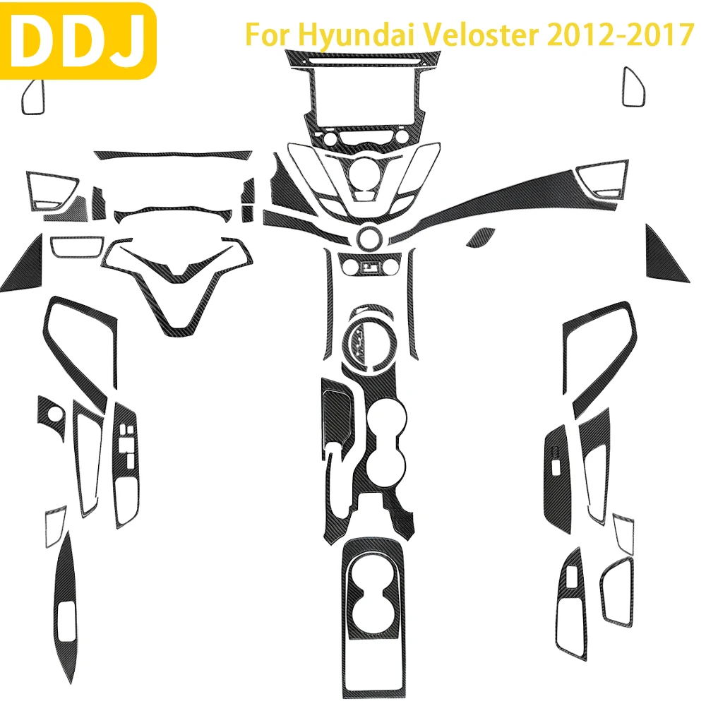 F-r-Hyundai-Vel-oster-2012-2013-2014-2015-2016-2017-Zubeh-r-Kohle-faser ...