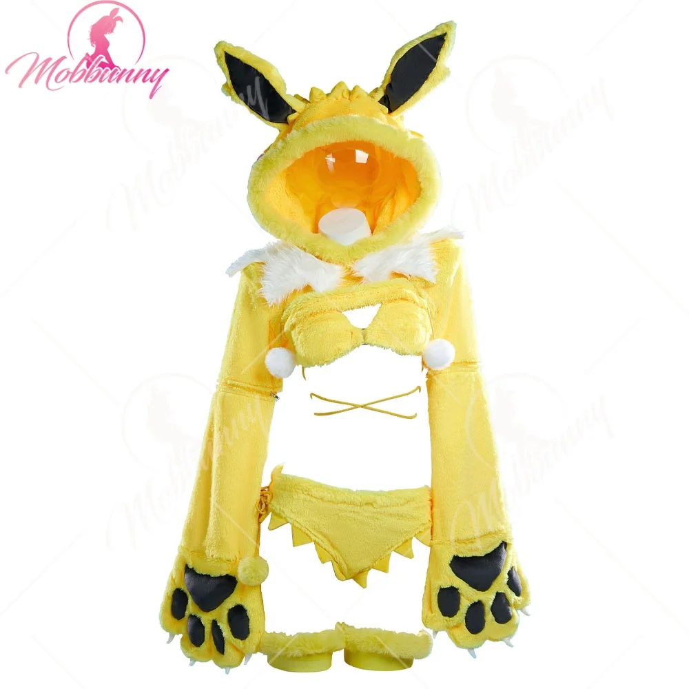 Mobunny feminino anime derivado peludo pata cosplay lingerie pijamas de ...