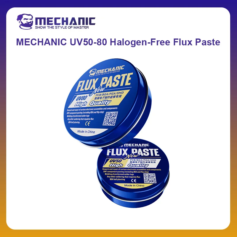 MECHANIC-OFFICIAL-UV50-80-halogen-Free-Flux-Paste-No-Clean-Electronic-Soldering-Iron-Welding-For ...