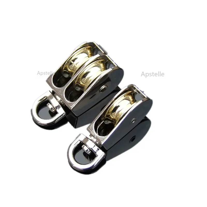 36-48-52-58-75-86mm-Lifting-Rope-Roller-Pulley-Wheel-Climbing-Mini ...