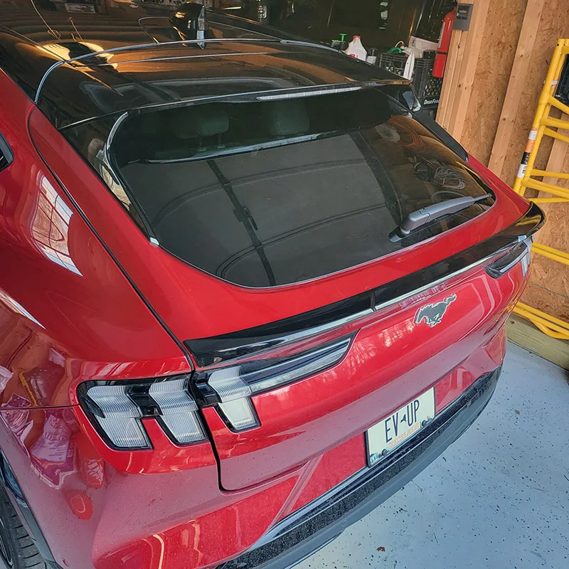 For Ford Mustang Mach-E Mach E 2021 2022 Up High Quality ABS Rear Wing ...
