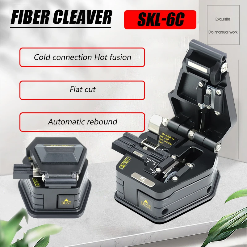 Fiber-Cleaver-SKL-6C-FTTH-Fibra-ptica-Clipper-Ferramentas-Cabo-Cortador ...