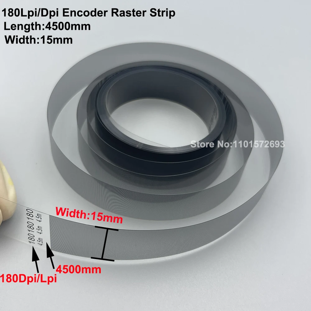 180LPI-180Dpi-Encoder-Raster-Strip-Film-2-5M-2-7M-4-5M-5M-15mm-for ...