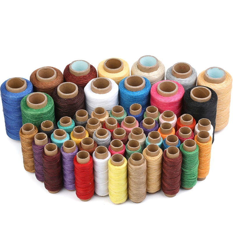 Waxed Thread Leather Stitching | Polyester Stitching Bag | Leather ...