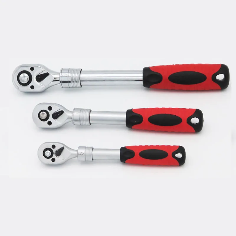 High-Torque-72-Teeth-Swivel-Ratchet-Wrench-1-4-Drive-Steel-Socket ...
