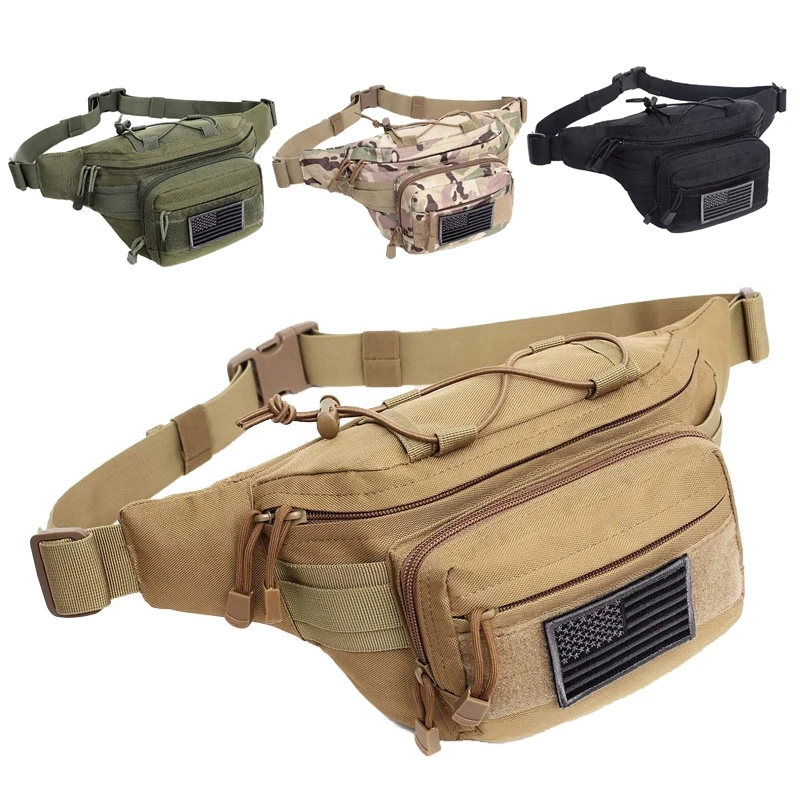 Tactical-Fanny-Pack-Military-Waist-Bag-Hip-Belt-Bumbag-Utility-Bags-for ...