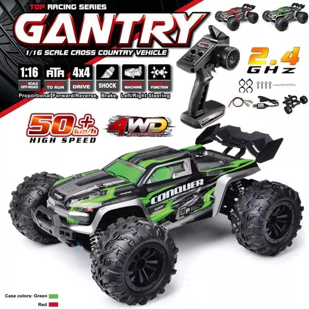 1:16 Scale Large RC Cars 50km/h High Speed RC Cars Toys for Adults and ...