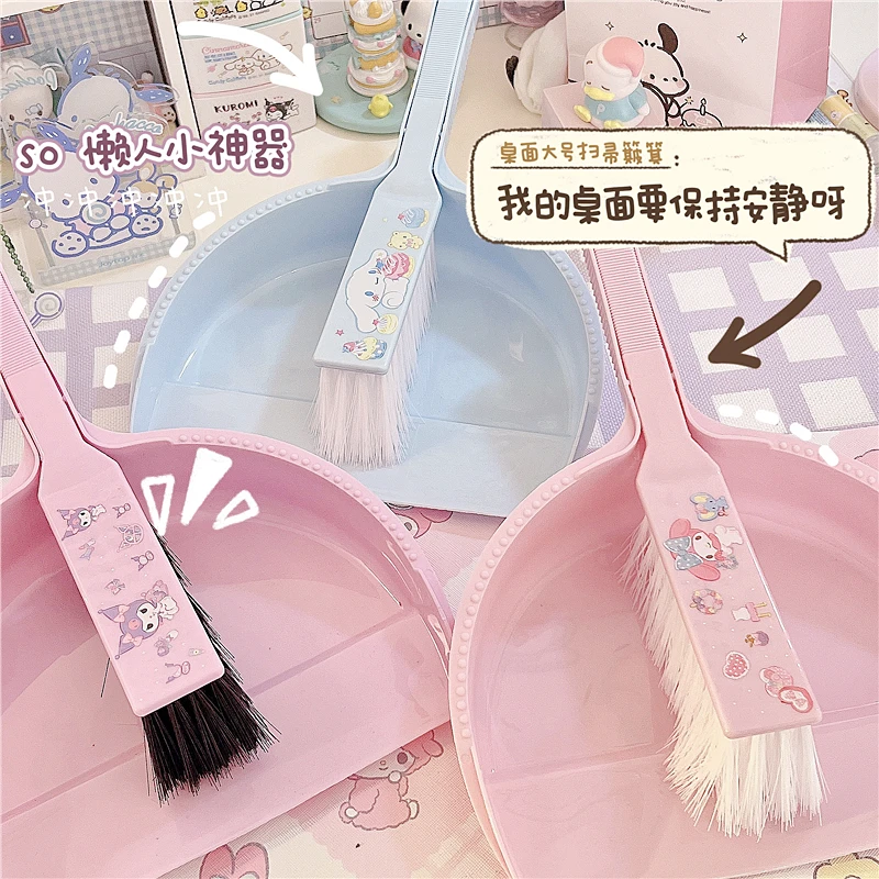 Kawaii-Kuromi-My-Melody-Cinnamoroll-Cartoon-Desktop-Cleaning-Kit-Anime ...
