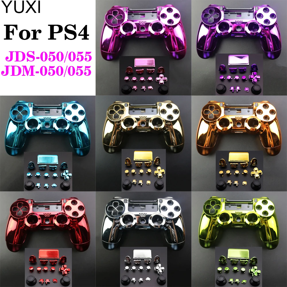 Kit-de-reparaci-n-de-juegos-para-PS4-Pro-JDS-055-050-JDM-055-cubierta-cromada.jpg