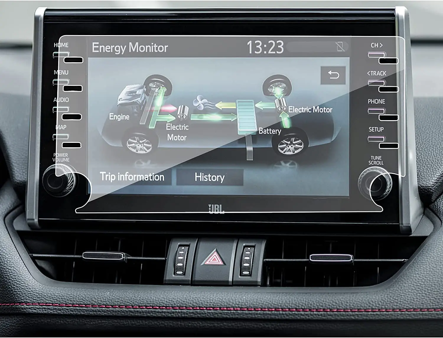 For 2019 2020 2021 2022 Toyota RAV4 8 Inch Touch Screen Navigation ...