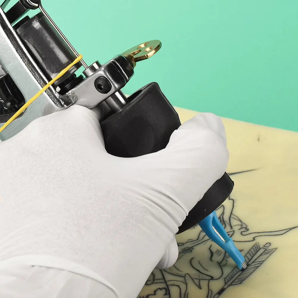 Shock-Proof Silicone Tattoo Handle Cover Anti-Slip Grip Sleeve for ...
