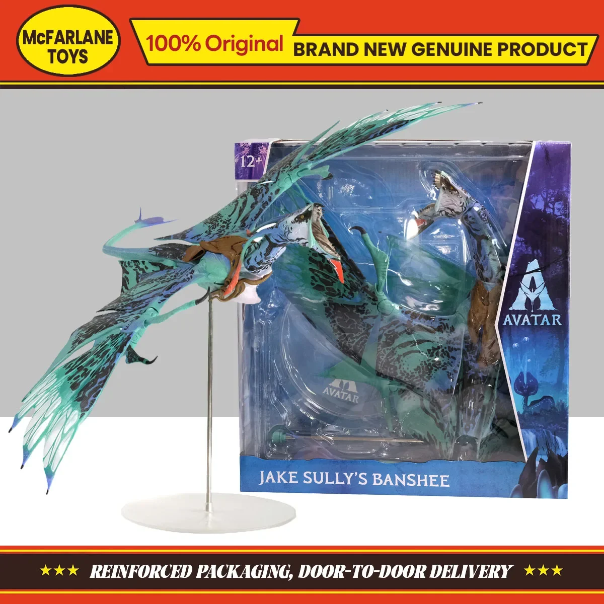 McFarlane-Avatar-Movie-Jake-Sully-s-Banshee-Bob-Action-Figure-Toys-Collection-Model-Doll ...