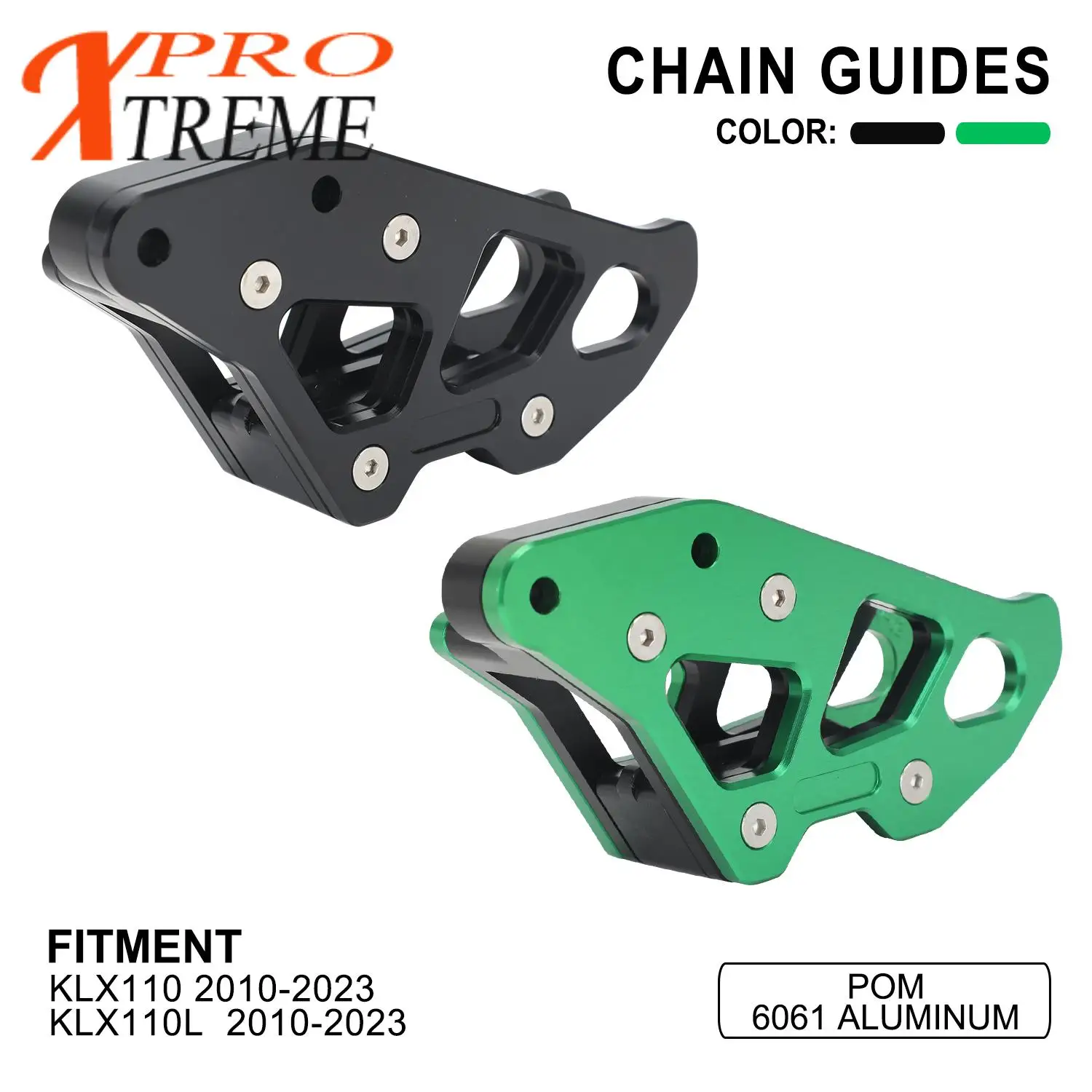 For-KAWASAKI-KLX110-KLX110L-2010-2023-Chain-Guard-Guide-Off-Road ...