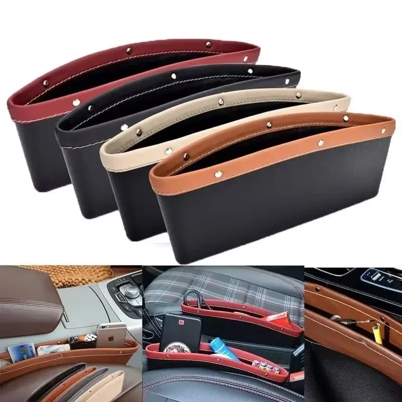 Car Seat Gap Storage Bag Car Space Pocket Storage Pouch Phone Purse ...