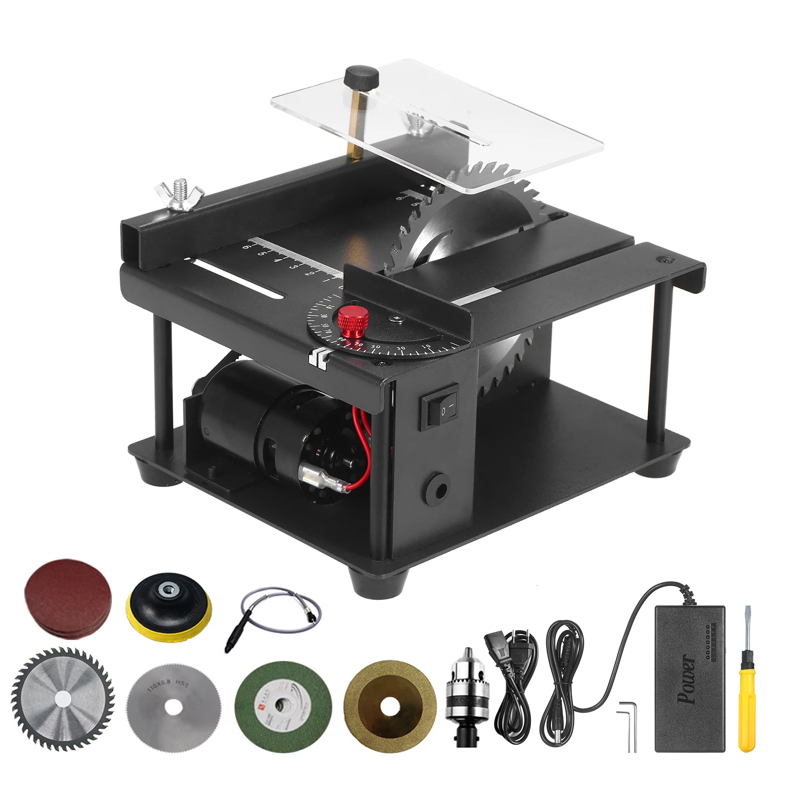 Table-Saw-Mini-Desktop-Saw-Cutter-Electric-Cutting-Machine-with-Saw ...