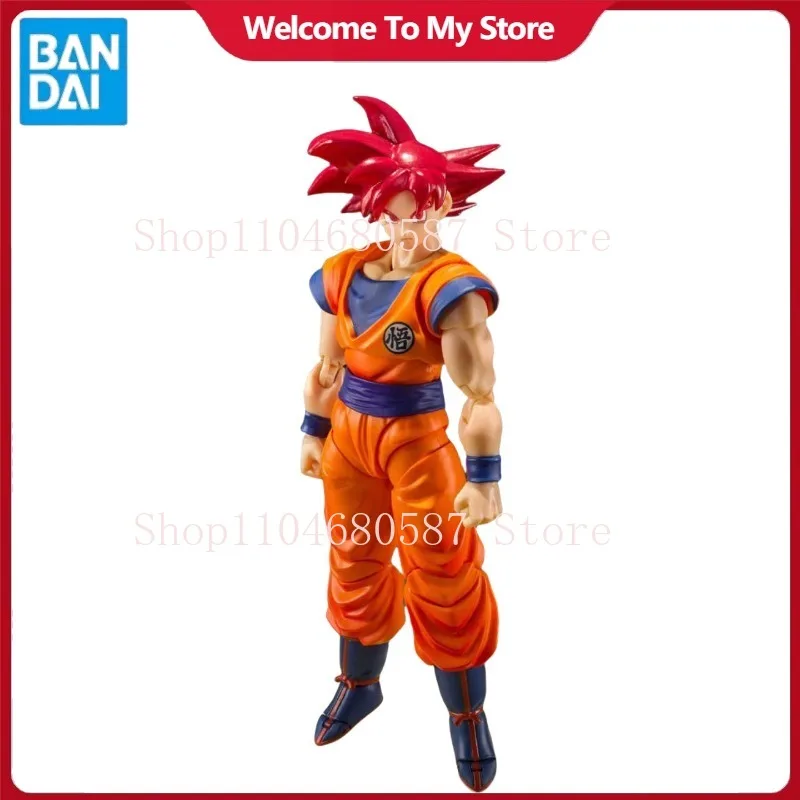 In Stock Bandai S.H.Figuarts Dragon Ball Super Saiyan Red Hair Son Goku ...