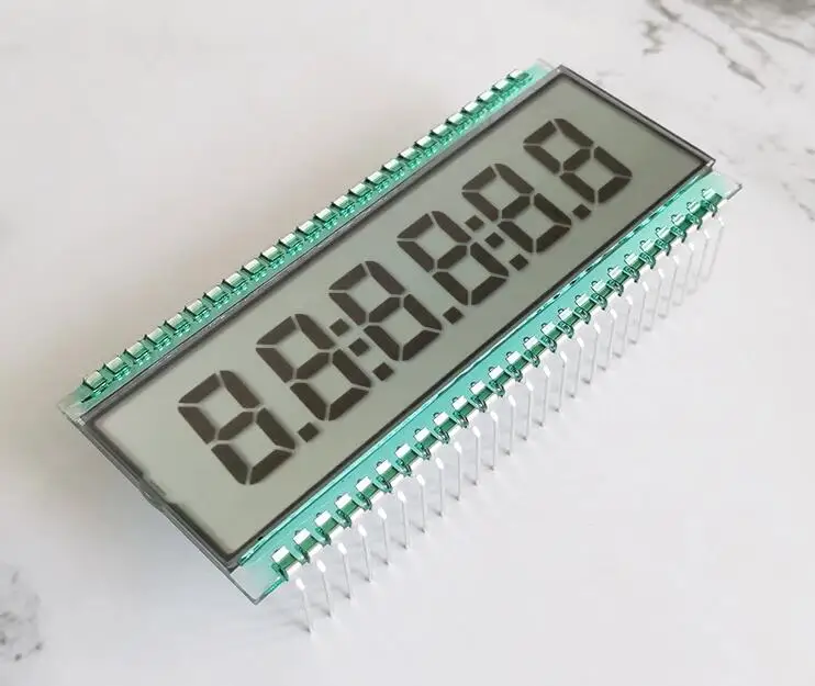 50PIN-TN-Positive-6-Digits-Segment-LCD-Panel-Static-Drive-Without ...