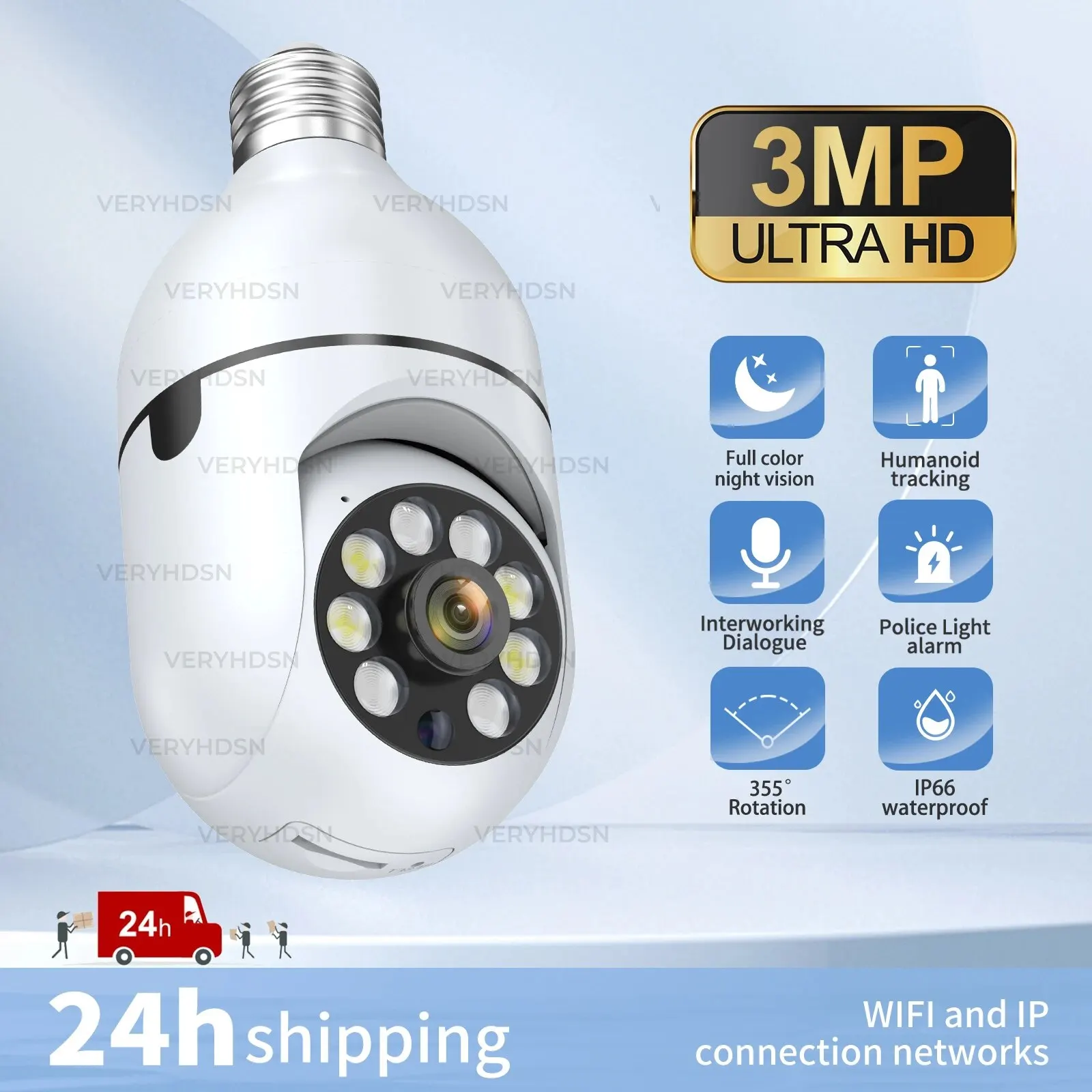 3MP-Wifi-IP-Camera-Surveillance-Video-4X-Digital-Zoom-CCTV-Security ...