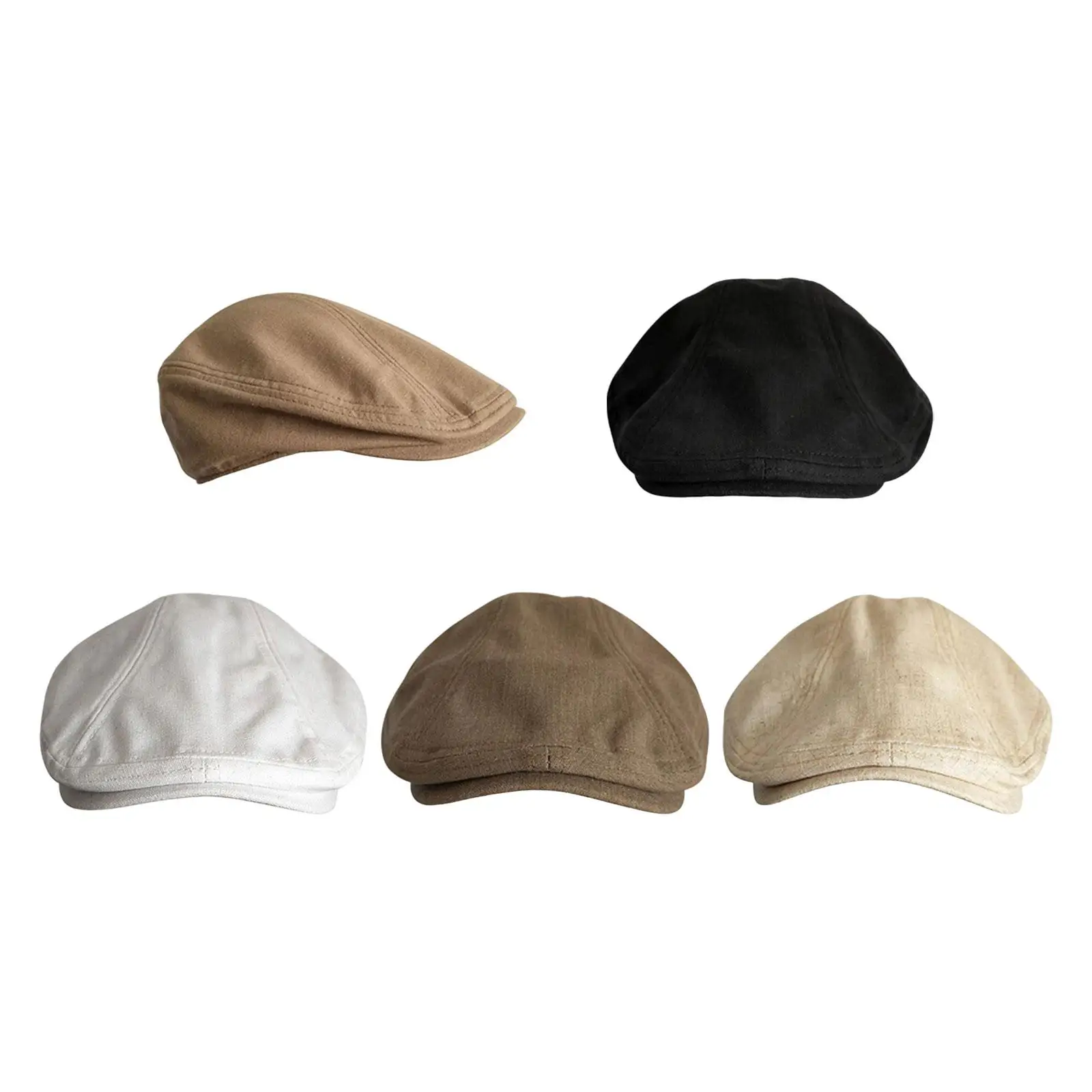 French-Beret-Hat-Artist-Beret-Cap-Casual-Retro-Style-Newsboy-Hat ...