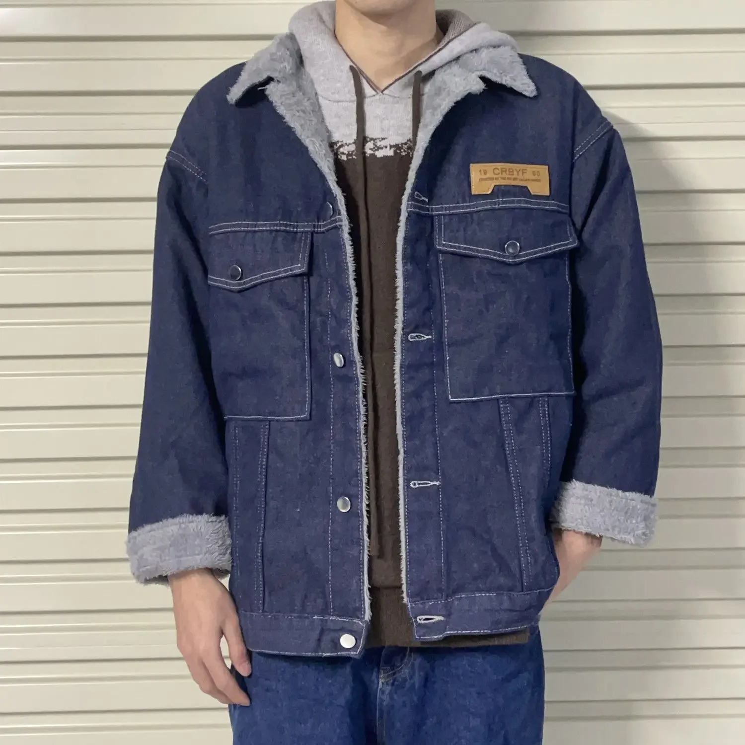 Chaquetas vaqueras para hombre, invierno 2024, estilo japonés, retro ...