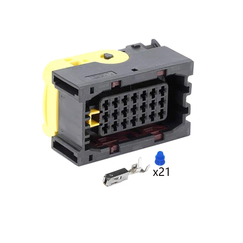 21 Pin 1-1534127-1 ECU Automotive Connector Female Wiring Socket Plug ...