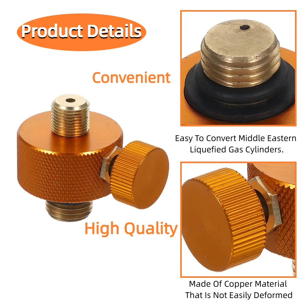 Outdoor Camping Stove Adaptor Gas Tank Burners Head Adapter Gas Tank ...