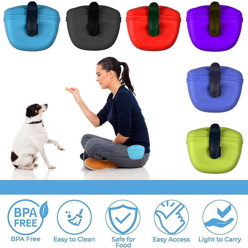 Portable Training Dogs Bag Pet Snack Waist Cat Snack Bait Obedience ...