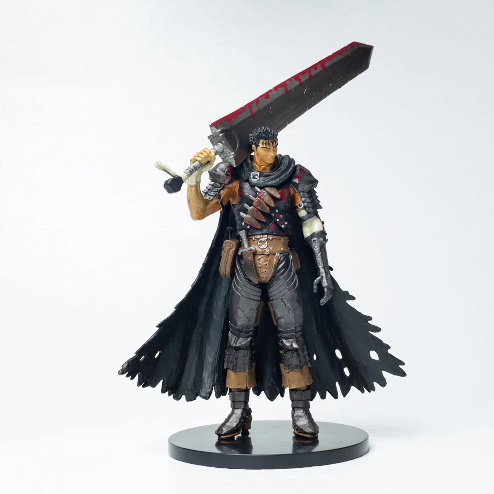 Berserk-Guts-Black-Swordsman-SH-PVC-Action-Figure-Anime-Guts-Figure ...