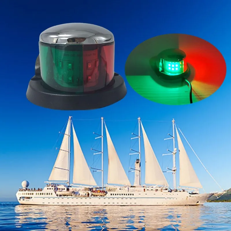 Nieuwe-12-V-IP65-Boot-Marine-Led-Navigatie-Verlichting-Marine-Lamp-rode ...